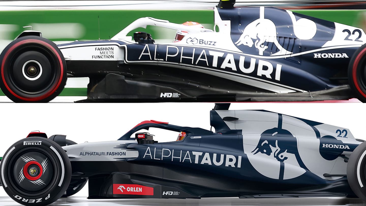 ANALYSIS: Why AlphaTauri’s livery launch gave us some fascinating clues about the AT04 | Formula 1®